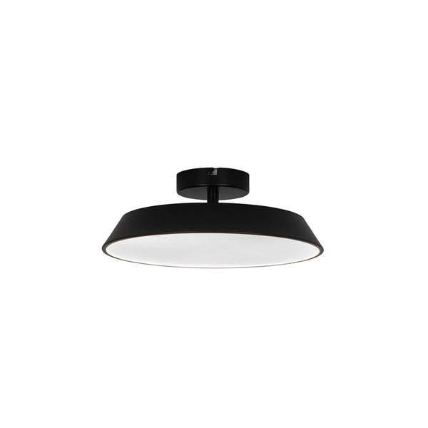 Plafoniera Flat Neagra 22W - Design Modern si Elegant - Domicilio